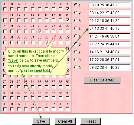 Instruction & Screenshot - LottoStrategies.com
